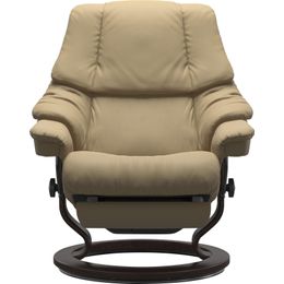Relaxsessel stressless, B:79cm H:98cm T:78cm, beige, Leder BATICK: BATICK ist ein leicht korrigiertes, durchgefärbtes und genarbtes Möbelleder, bei