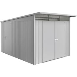 Nebeneingangst&uuml;r BioHort, B:79,2cm, silber, Stahl, T&uuml;ren, f&uuml;r Ger&auml;tehaus HighLine, silber-metallic, inklusive T&uuml;rrahmen