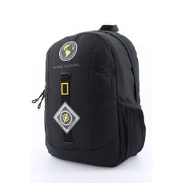 Damen Cityrucksack "New Explorer", National Geographic, schwarz, Kunstfaser, Rucksäcke, mit vielen Fächern