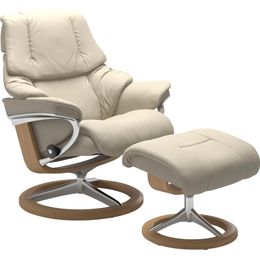 Relaxsessel stressless, B:79cm H:99cm T:75cm, beige, Leder BATICK: BATICK ist ein leicht korrigiertes, durchgefärbtes und genarbtes Möbelleder, bei