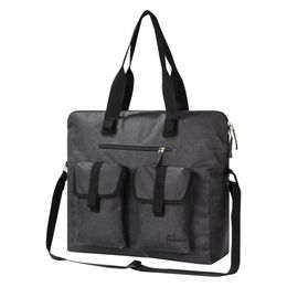 Jack Wolfskin Herren Umhängetasche "TRAVELTOPIA SHOPPER 26", grau, Polyester, Taschen