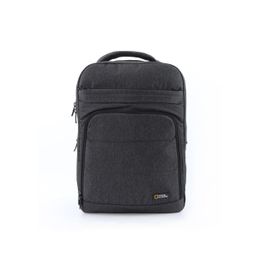 Damen Cityrucksack, National Geographic, grau, Nylon, Rucksäcke, mit praktischem Laptopfach