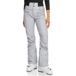Roxy Damen Snowboardhose "Rising High", grau, Gr. XL, 56% Polyester, 32% Polyester, 12% Elasthan, Hosen