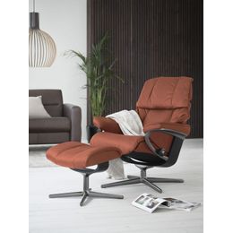 Relaxsessel stressless, B:83cm H:100cm T:76cm, rot, Leder PALOMA: PALOMA ist ein durchgefärbtes Semianilin-Möbelleder mit natürlicher Narbung.,