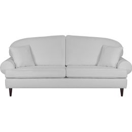 2-Sitzer Home Affaire, B:188cm H:95cm T:100cm, grau, 93% Polyester, 6% Acryl, 1% Cotton, Sofas, "Vitreux", auch im Bouclébezug, incl. Zierkissen