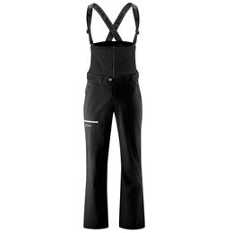 Maier Sports Herren Funktionshose "Diabas Bib M", schwarz, Gr. 50, 100% Polyester, Hosen, Von Berg- bis Hochtour begleitet diese wasserdichte