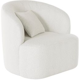 Drehsessel, B:94cm H:89cm T:94cm, beige, LeGer Home by Lena Gercke, Struktur fein 100% Polyester);Samtoptik (100% Polyester);Bouclé (100% Polyester),