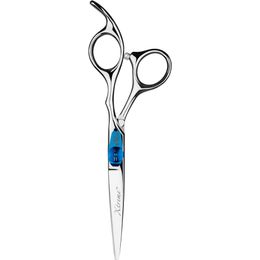 Olivia Garden Damen Haarschere "Xtreme", silber, B:7cm, Scheren, Haarschneideschere 5,75" Rechtshand