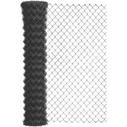 Alberts Maschendrahtzaun "Maschendraht-Geflecht", H/L: 150cm x 15m, grau, Zaunelemente, Höhe: 80-200cm, Gesamtlänge: 10-25 m
