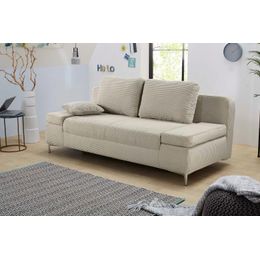 Jockenhöfer Schlafsofa, B:202cm T:103cm, grau, JOCKENHÖFER GRUPPE, Kinderzimmer, Sofas, "Jano", klassisches Schlafsofa mit individuell, verstellbaren Armlehnen