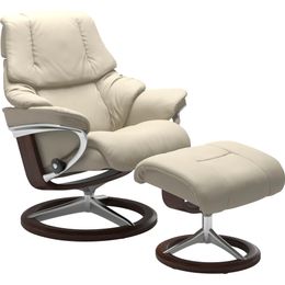 Relaxsessel stressless, B:83cm H:100cm T:76cm, beige, Leder BATICK: BATICK ist ein leicht korrigiertes, durchgefärbtes und genarbtes Möbelleder, bei