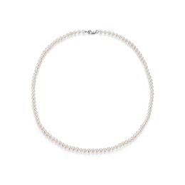 Firetti Damen Perlenkette "Schmuck Geschenk Halsschmuck Halskette Perle", 4 (50), Perlen Silber 925 (Sterlingsilber), L: 50, bunt, Perlen, Silber 925