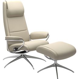 Relaxsessel stressless, B:80cm H:110cm T:74cm, beige, Leder BATICK: BATICK ist ein leicht korrigiertes, durchgef&auml;rbtes und genarbtes M&ouml;belleder, bei