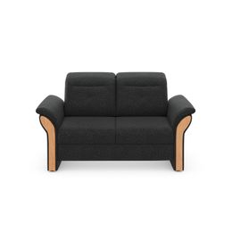 2-Sitzer Home Affaire, B:168cm H:92cm T:102cm, grau, Luxus-Microfaser EUPHORIA 100% Polyester;Luxus-Microfaser Lederoptik 100% Polyester;Easy Care