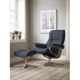 Relaxsessel stressless, B:83cm H:102cm T:74cm, blau, Leder PALOMA: PALOMA ist ein durchgefärbtes Semianilin-Möbelleder mit natürlicher Narbung.,