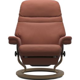 Relaxsessel stressless, B:79cm H:103cm T:78cm, rot, Leder BATICK: BATICK ist ein leicht korrigiertes, durchgefärbtes und genarbtes Möbelleder, bei