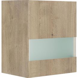 Glash&auml;ngeschrank Optifit, B:50cm H:57,6cm T:34,6cm, braun, K&uuml;che, Schr&auml;nke, "Roth", Breite 50 cm
