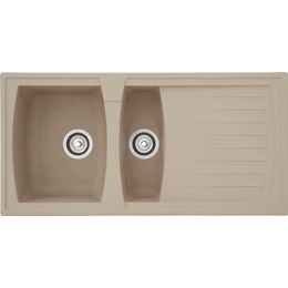 respekta Einbausp&uuml;le, B:86cm H:20cm T:50cm, beige, K&uuml;chensp&uuml;len