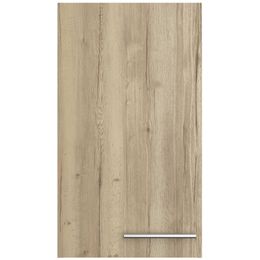 H&auml;ngeschrank Optifit, B:40cm H:70,4cm T:34,9cm, braun, Spanplatte, K&uuml;che, Schr&auml;nke, "Klara", Breite 40 cm