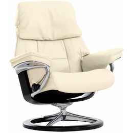 Relaxsessel stressless, B:76cm H:100cm T:75cm, beige, Leder PALOMA: durchgefärbtes Semianilin-Möbelleder;Leder BATICK: durchgefärbtes und genarbtes