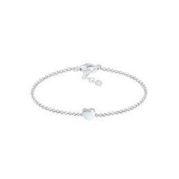 Elli Damen Armband "Armkette Herz Love Basic 925 Silber", 16cm, ohne Stein, Silber 925 (Sterlingsilber), silber, Silber 925 (Sterlingsilber),