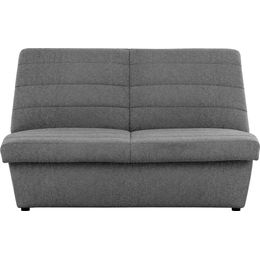 2-Sitzer, B:145cm H:92cm T:103cm, grau, LOOKS by Wolfgang Joop, 100% Polyester, Sofas, "LOOKS VIII", Quersteppung, ohne Armlehnen, in zwei