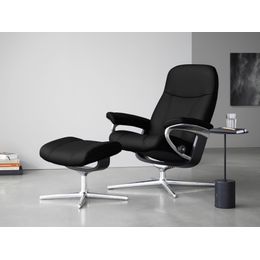 Relaxsessel stressless, B:78cm H:97cm T:70cm, schwarz, Leder PALOMA: PALOMA ist ein durchgef&auml;rbtes Semianilin-M&ouml;belleder mit nat&uuml;rlicher Narbung.,