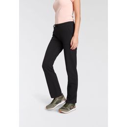 Flashlights Damen Sweathose, schwarz, Basic, Gr. 40, unifarben, Sweatware, Obermaterial: 95% Baumwolle, 5% Elasthan, Hosen, Mit Geradem Bein
