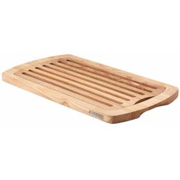CONTINENTA Brotschneidebrett, B/H/L: 26cm x 2cm x 45cm, beige, Schneidebretter, Handarbeit