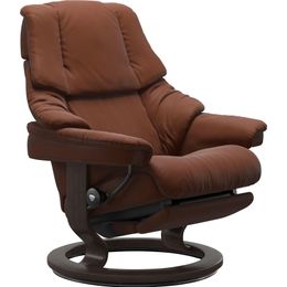 Relaxsessel stressless, B:79cm H:98cm T:78cm, braun, Leder BATICK: BATICK ist ein leicht korrigiertes, durchgefärbtes und genarbtes Möbelleder, bei