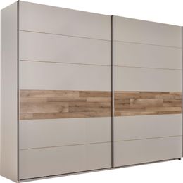 Schwebetürenschrank Schlafkontor, B:270cm H:210cm T:60cm, bunt, Spanplatte, Schränke, "Cadore"