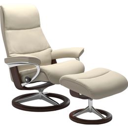 Relaxsessel stressless, B:78cm H:108cm T:78cm, beige, Leder BATICK: BATICK ist ein leicht korrigiertes, durchgefärbtes und genarbtes Möbelleder, bei
