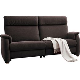2-Sitzer Home Affaire, B:155cm H:107cm T:97cm, braun, Sofas, "Turin", mit motorischer Relaxfunktion, auch in Leder
