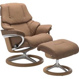 Relaxsessel stressless, B:79cm H:99cm T:75cm, braun, Leder BATICK: BATICK ist ein leicht korrigiertes, durchgefärbtes und genarbtes Möbelleder, bei