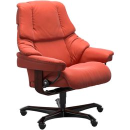 Relaxsessel stressless, B:79cm T:75cm, braun, Leder BATICK: BATICK ist ein leicht korrigiertes, durchgef&auml;rbtes und genarbtes M&ouml;belleder, bei dem die