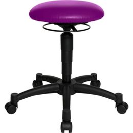 Arbeitshocker Topstar, B:60cm H:55cm T:60cm, lila, Hocker, "Body Balance 10"