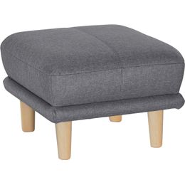 Fu&szlig;hocker Trendmanufaktur, B:66cm H:44cm T:66cm, grau, Garten, Hocker, "Cecilia"