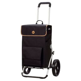 Andersen Einkaufstrolley "Royal Shopper Solva", B:50cm H:107cm T:28cm, schwarz, Einkaufskörbe