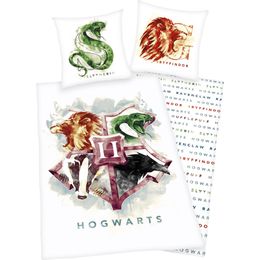 Wendebettwäsche Harry Potter, bunt, Linon, Obermaterial: 100% Baumwolle, Bettwäsche, "Harry Potter", mit tollem Motiv