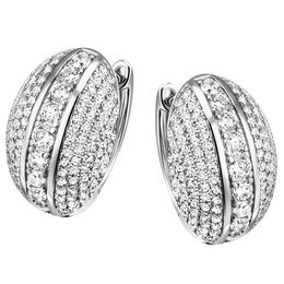 Goldmaid Damen Paar Creolen, Silber 925 (Sterlingsilber), silber, Silber 925 (Sterlingsilber), Ohrringe