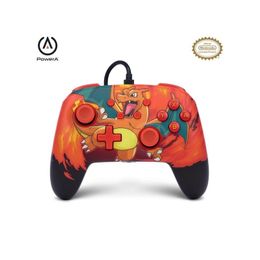 PowerA Enhanced Wired Controller for Nintendo Switch - Pokémon: Charizard Vortex - Controller - Nintendo Switch