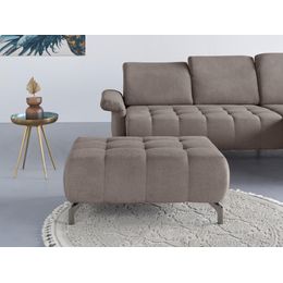 Polsterhocker Inosign, B:102cm H:45cm T:68cm, braun, 100% Polyester, Hocker, "Fresh", passend zum Ecksofa "Fresh", auch in Bezug Olympia EASY CLEAN