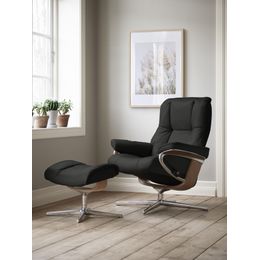 Relaxsessel stressless, B:79cm H:102cm T:73cm, schwarz, Leder BATICK: BATICK ist ein leicht korrigiertes, durchgefärbtes und genarbtes Möbelleder,