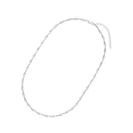 NOELANI Damen Collier "2036255", Silber 925 (Sterlingsilber), L: 45 B: 4,2mm, silber, Silber 925 (Sterlingsilber), B:4,2mm, Halsketten