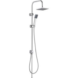 EISL&reg; Brausegarnitur EISL, H:103cm, grau, Kunststoff, Metall, Brausegarnituren, "Easy Energy", bis zu 50% Wasserersparnis, Regendusche ohne Armatur,