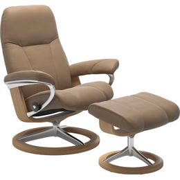 Relaxsessel stressless, B:91cm H:102cm T:79cm, braun, Leder BATICK: BATICK ist ein leicht korrigiertes, durchgef&auml;rbtes und genarbtes M&ouml;belleder, bei