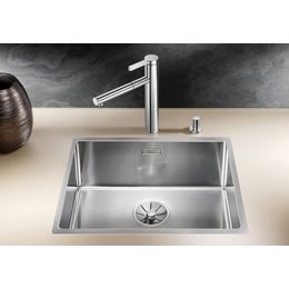 Blanco K&uuml;chensp&uuml;le "CLARON 500-IF", mittig, silber, K&uuml;chensp&uuml;len
