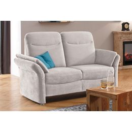 2-Sitzer Home Affaire, B:169cm H:103cm T:89cm, grau, Sofas, "Tahoma", mit Armteilverstellung, Federkern
