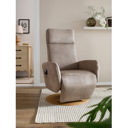 Sit & More TV-Sessel SIT & MORE, B:71cm H:110cm T:82cm, braun, Webstoff (100% Polyester);Luxus-Microfaser Euphoria (100% Polyester);Luxus-Microfaser Vintage