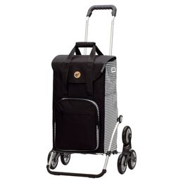 Andersen Einkaufstrolley "Treppensteiger Royal Shopper Liska", B:50cm H:107cm T:28cm, schwarz, Einkaufskörbe
